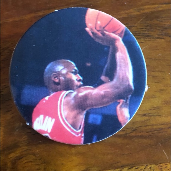 Hand Crafted | Accessories | Michael Jordan Pog Pin | Poshmark